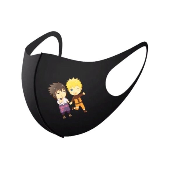Naruto | Accessories | Naruto Sasuke Uchiha Anime Mask New Reusable ...